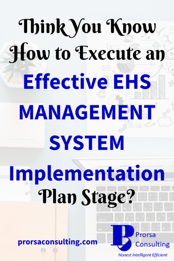 Think You Know How to Execute an Effective EHS Management System ...