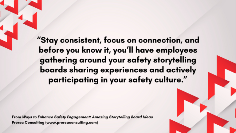 Ways to Enhance Safety Engagement: Amazing Storytelling Board Ideas ...